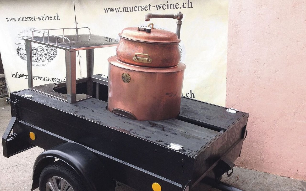 Die Treberwurst gart im Marc, doch reicht der Wein der Winzer ...