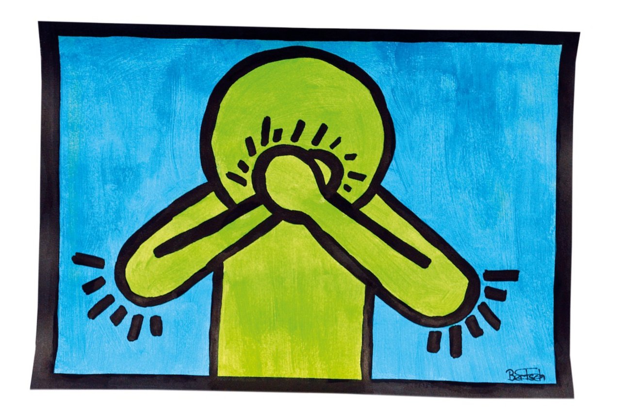 Basteln mit Kindern: Keith Haring Männchen - bauernzeitung.ch ...