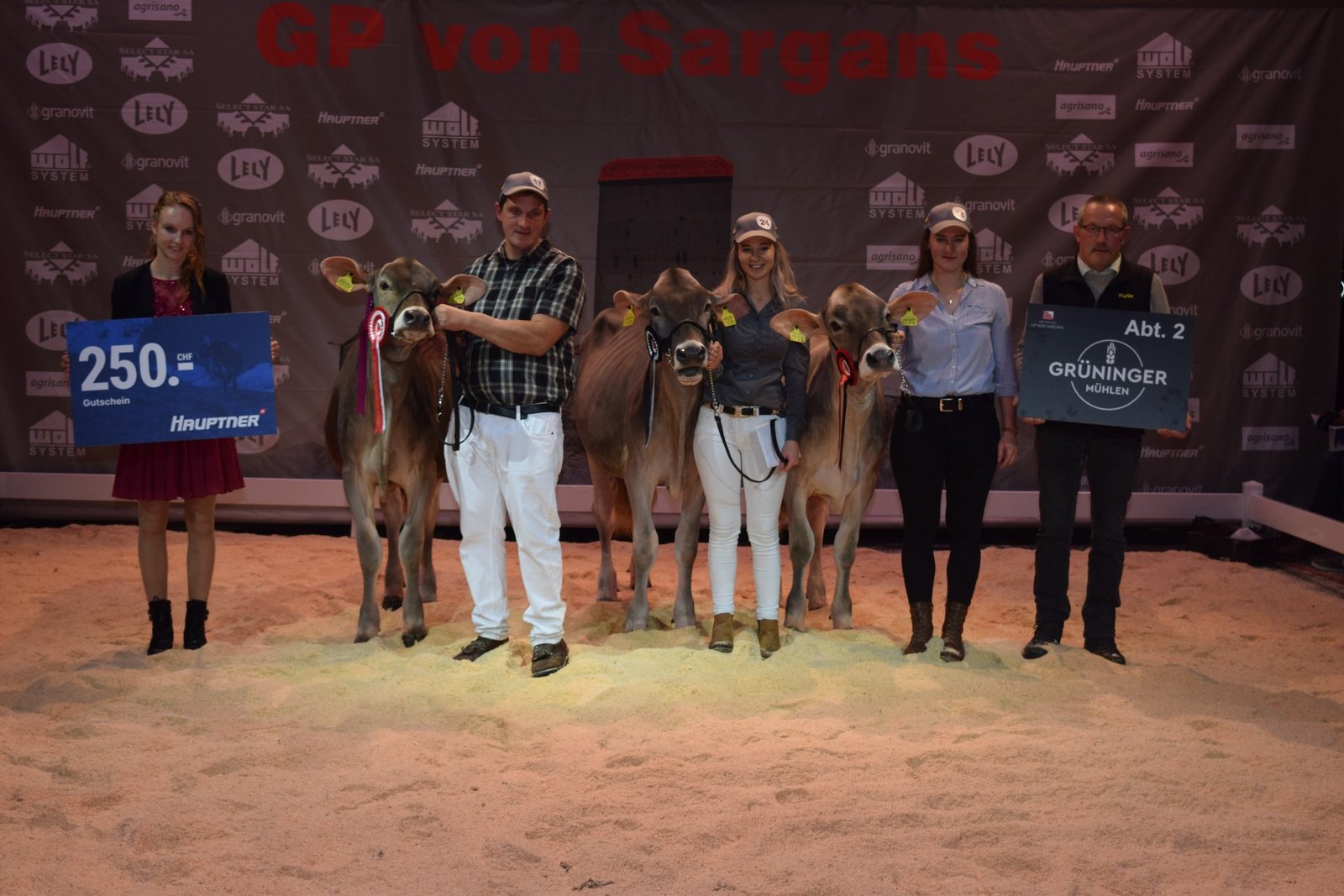 Grosser Jubel bei Wisi Steiner, Florian Portmann und Christoph Wyss ...