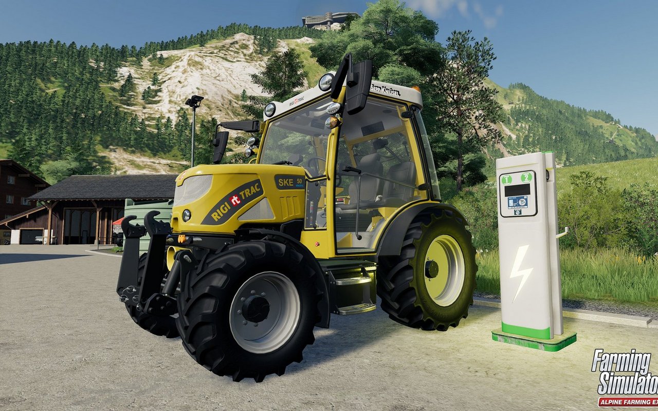 Küssnacht nimmt ersten vollelelktrischen Rigitrac SKE 40 Electric in ...