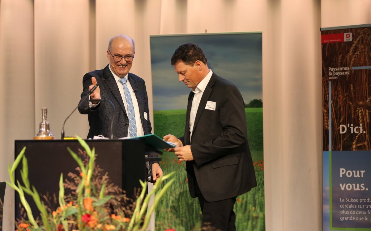 Seiltanz der Schweizer Bauern: Markus Ritter zeichnet ein Bild einer ...