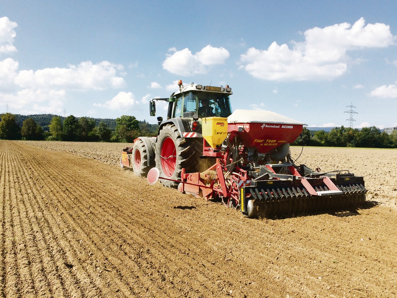 Die Rapssaat für die Ernte 2021 sollte gut vorbereitet sein ...