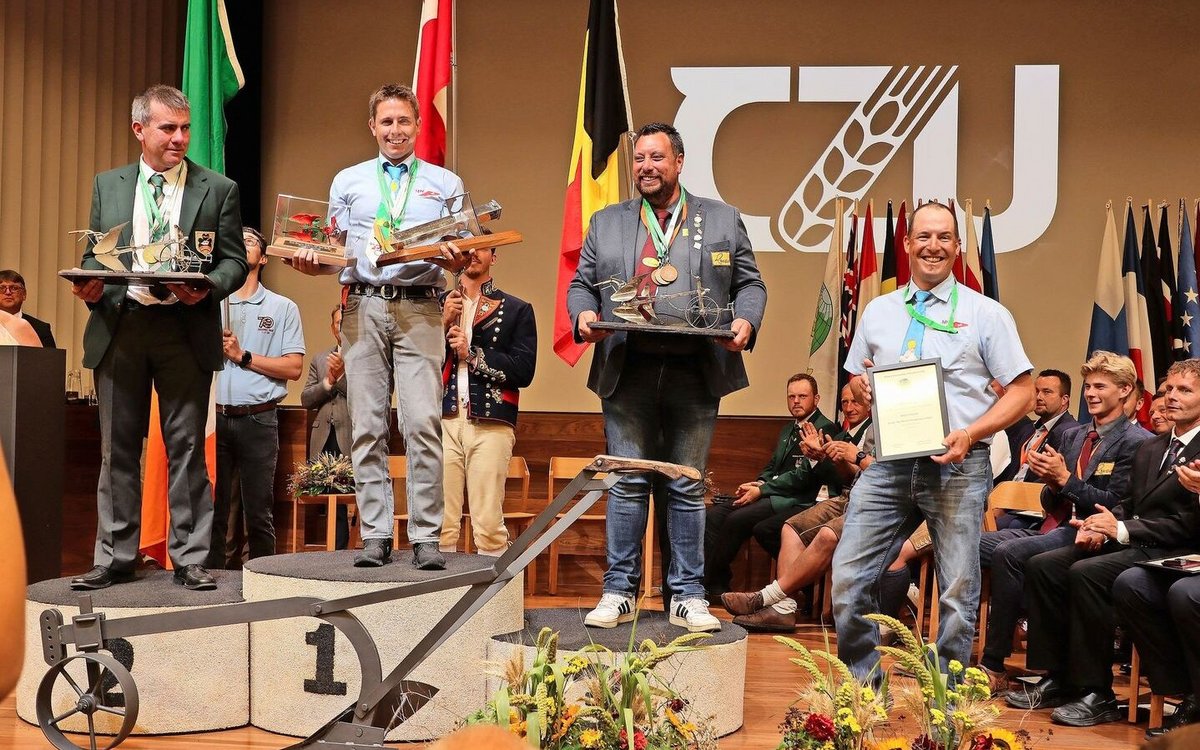 Marco Angst gewinnt in Prag die Weltmeisterschaft im Wettpflügen ...