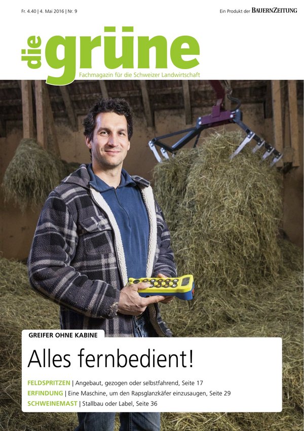 «die grüne» sucht Redaktionsleiter(in) - bauernzeitung.ch | BauernZeitung